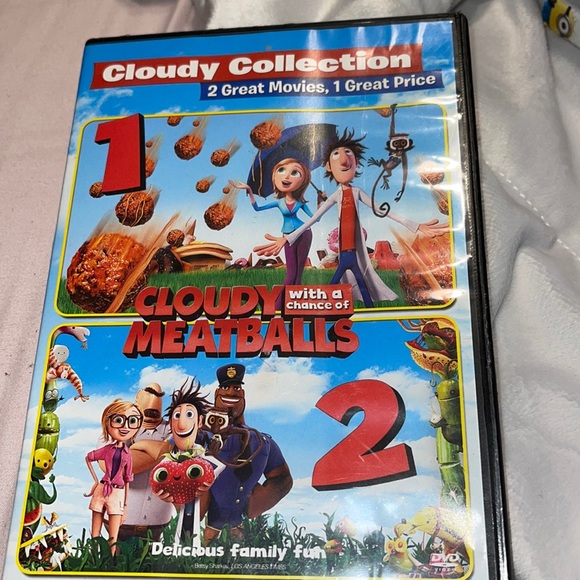 Columbia | Media | Cloudy With A Chance Of Meatballs One And Two Dvd ...